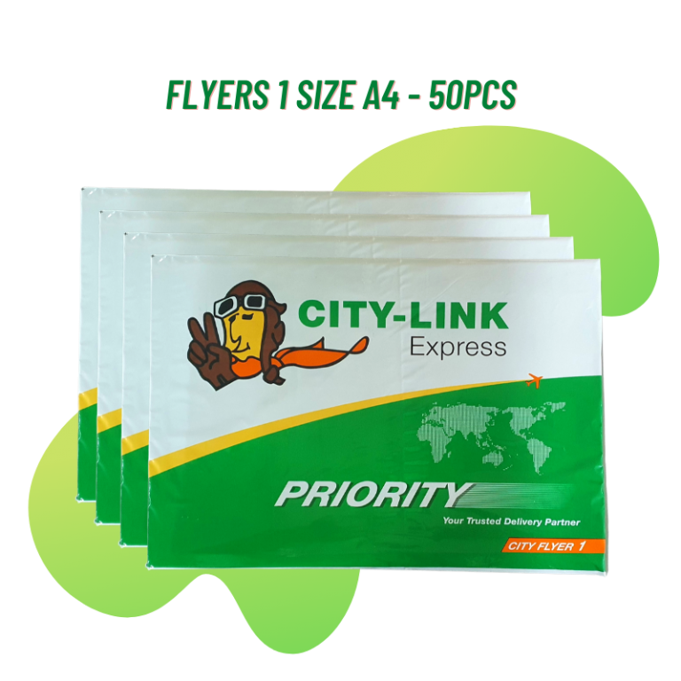 City-Link Flyer 1 (35.5cm x 25.5cm) with Pouch-50pcs | City-Link ...